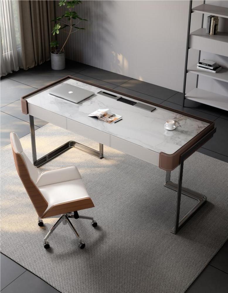 Hank Office Desk, Sintered Stone – DC Concept