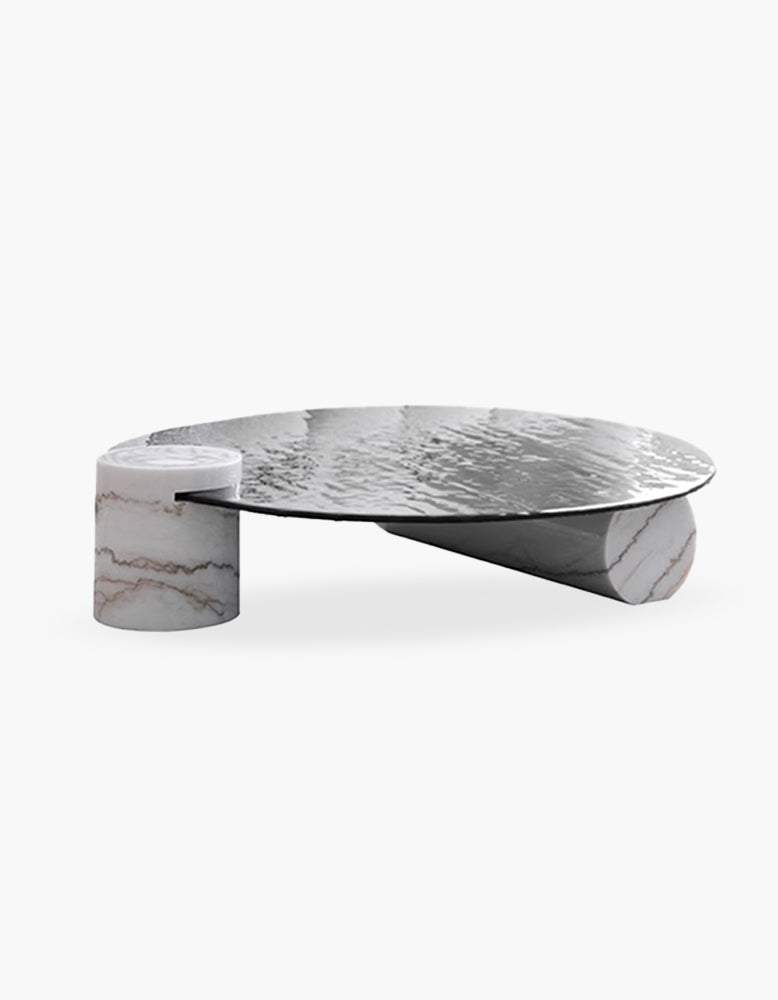 Baxter Coffee Table, Wave Top – DC Concept