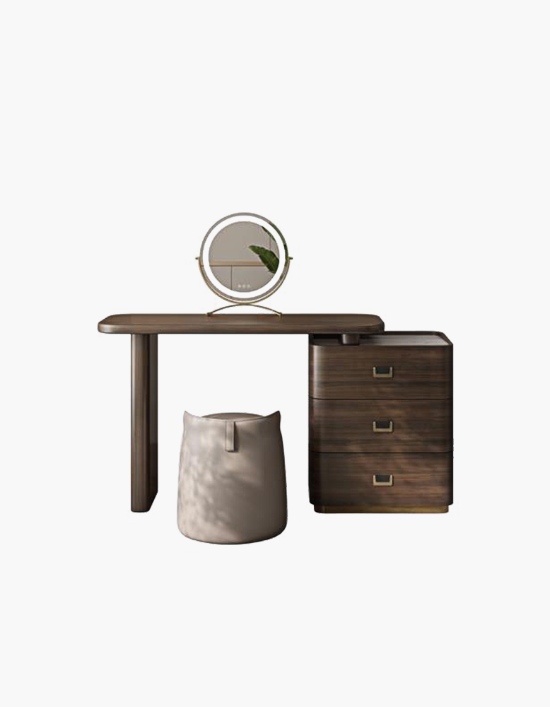 Harvey Dressing Table With Side Drawer – DC Concept