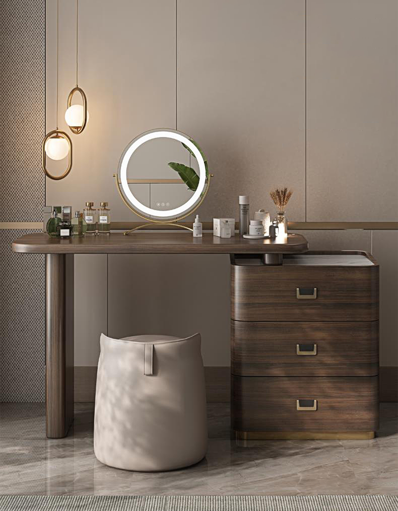 Harvey Dressing Table With Side Drawer – DC Concept