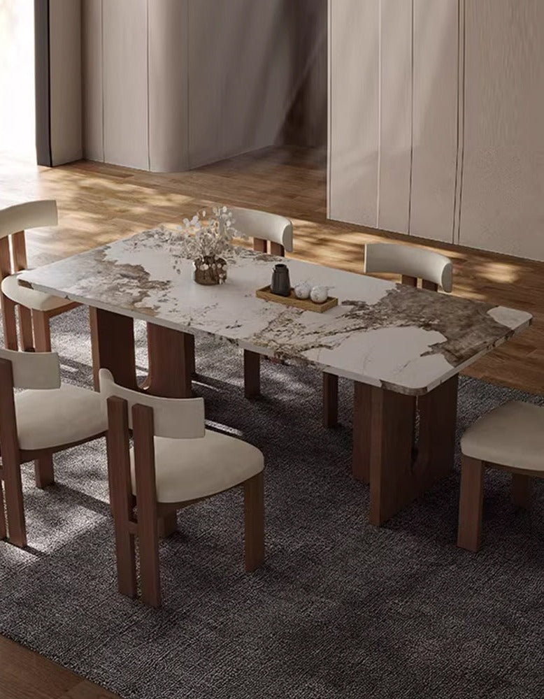 Dudley Dining Table, Marble – DC Concept