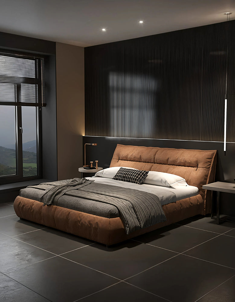 Raj King Size, Super King Size Bed With Storage, Dark Grey – DC Concept