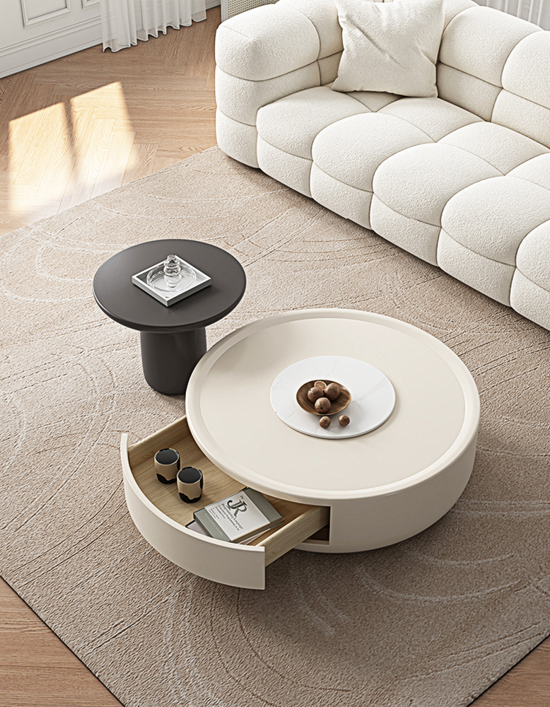 Isabella Coffee Table Set, Black & White – DC Concept