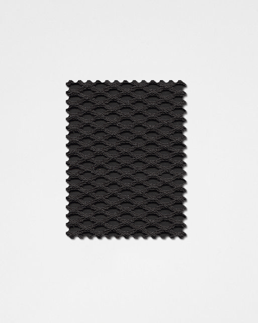Black-06 | 3D Solid Knitted Cotton Swatch – DC Concept