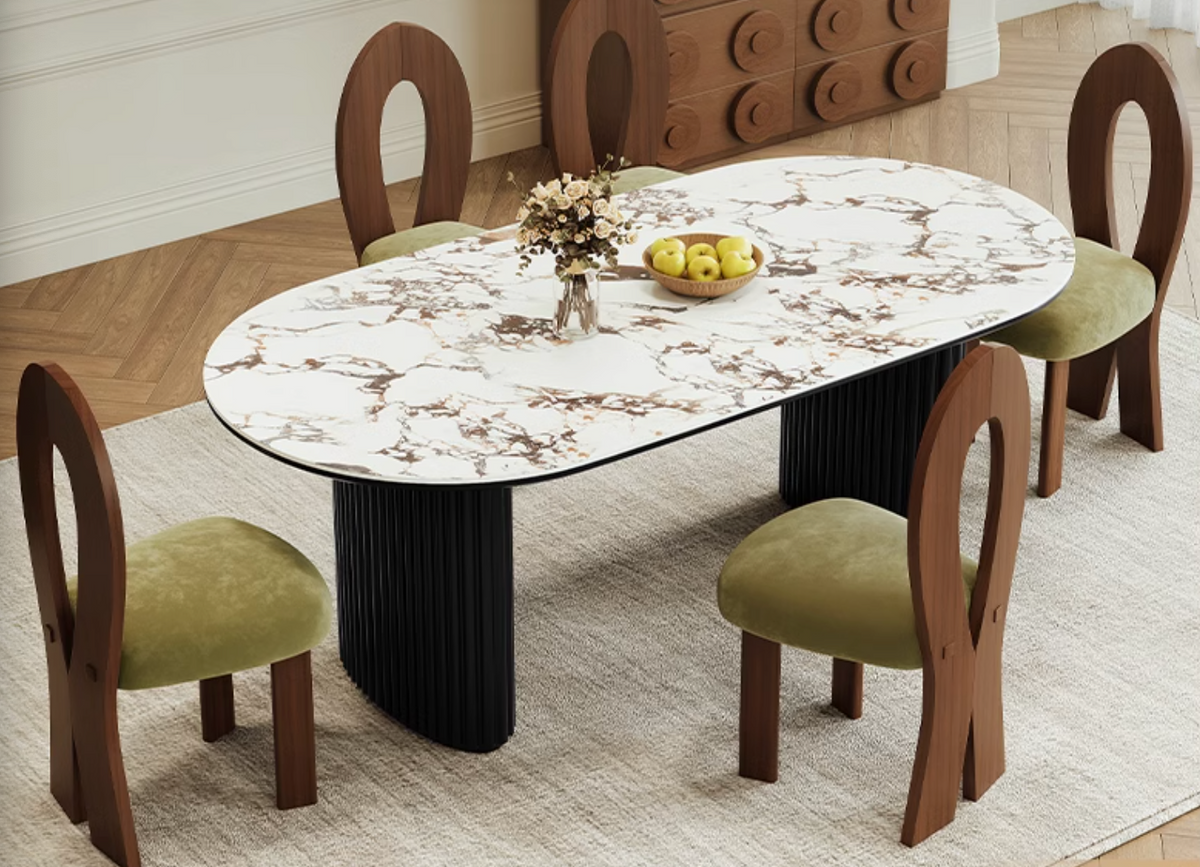 Escobar Dining Table, Sintered Stone – DC Concept