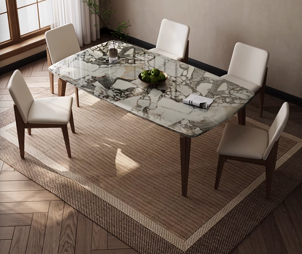 Dominic Dining Table, Marble – DC Concept